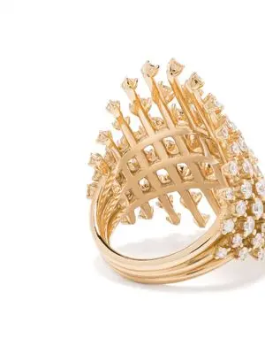 Fernando Jorge 18k Yellow Disco Diamond Ring