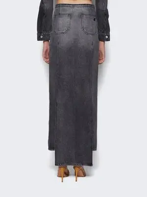COURRÃ¨GES Heritage Long Skirt