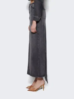 COURRÃ¨GES Heritage Long Skirt