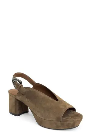Aerosoles Cornelia Slingback Platform Sandal - Fango