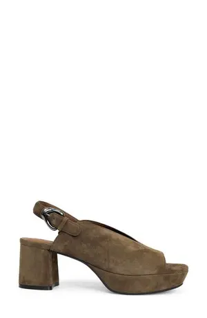 Aerosoles Cornelia Slingback Platform Sandal - Fango