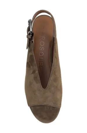 Aerosoles Cornelia Slingback Platform Sandal - Fango