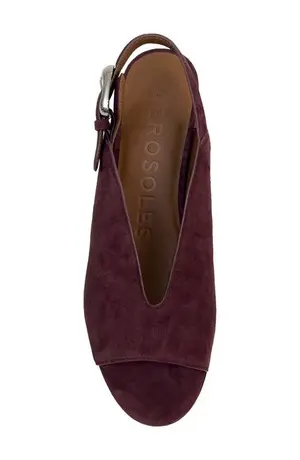 Aerosoles Cornelia Slingback Platform Sandal - Fig