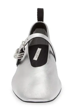 Rag & Bone Spire Mary Jane Flat - Slvr