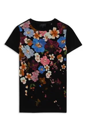 Ted Baker London Beala Floral Fitted T-shirt