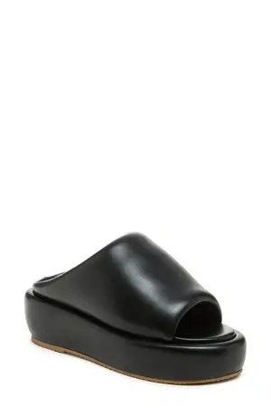 KELSI DAGGER BROOKLYN Bubble Slide Sandal - Black