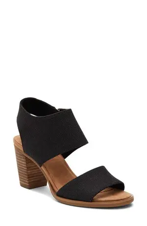Toms Majorca Cutout Sandal - Black