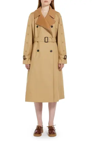 Max Mara Daphne Water Repellent Trench Coat