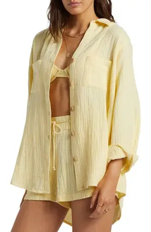 BILLABONG Swell Gauze Button-up Shirt