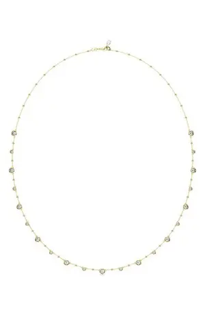 SWAROVSKI Imber Long Crystal Necklace - Gold