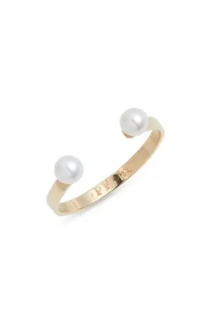 POPPY FINCH Baby Freshwater Pearl Ring - 14kyg