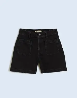 Madewell The Curvy Denim Emmett Short - Sendhurst Wash