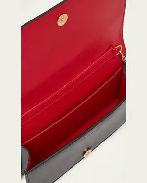 FERRAGAMO Double Gancio Shoulder Bag