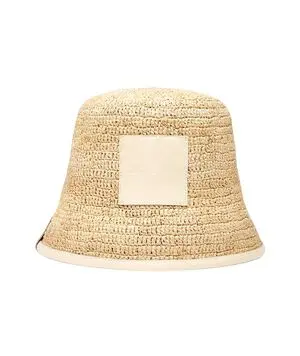 Jacquemus Le Bob Soli Bucket Hat Ivory