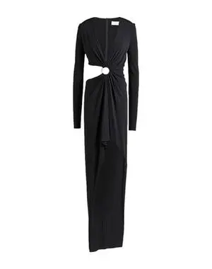 Alexandre Vauthier Maxi Dress With Appliqués - Black