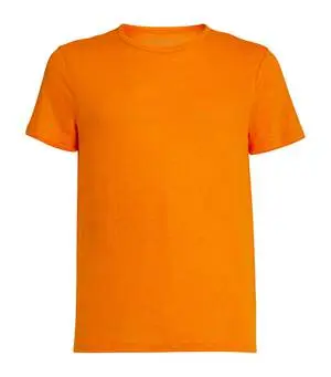 Derek Rose Linen Jordan T-shirt Orange