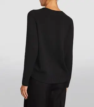 JOSEPH Open Cashmere V-neck Sweater