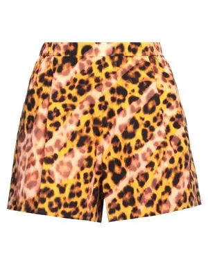 Sandro Leopard Print High-waisted Shorts