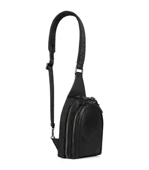 CHRISTIAN LOUBOUTIN Loubifunk Leather One-strap Backpack