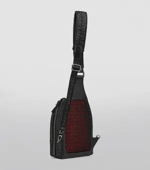 CHRISTIAN LOUBOUTIN Loubifunk Leather One-strap Backpack