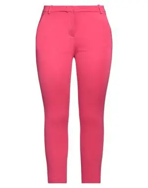 Pinko Slim Fit Cropped Trousers - Fuchsia