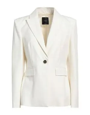 Pinko PINKO Single-Breasted Blazer Off White