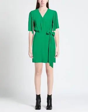 Pinko Mini Viscose Wrap Dress