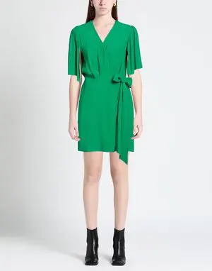 Pinko Mini Viscose Wrap Dress