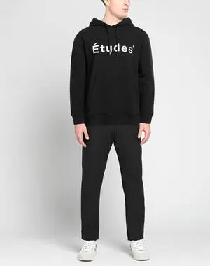 Études Studio Organic Cotton Fleece Sweatshirt - Black
