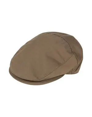 Borsalino Cotton Flat Cap - Beige