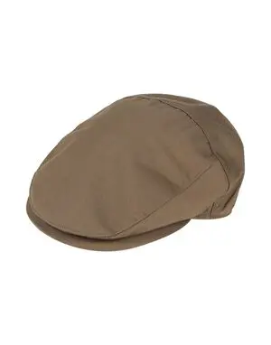 Borsalino Cotton Flat Cap - Beige