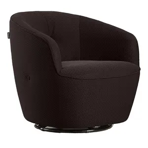 GIUSEPPE NICOLETTI Maglia Swivel Chair - Texture D-- Anthracite