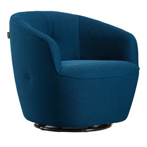 GIUSEPPE NICOLETTI Maglia Swivel Chair - Texture D-- Blu