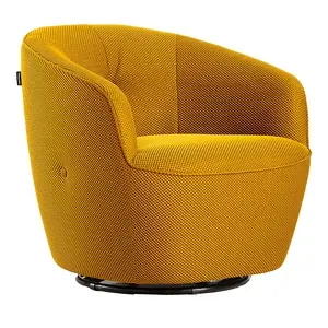 GIUSEPPE NICOLETTI Maglia Swivel Chair - Texture D-- Giallo Ocra