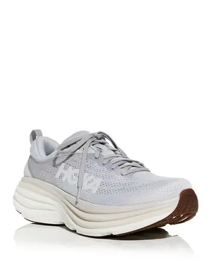 HOKA® Hoka Bondi 8 Lace Up Sneakers Lunar Rock/nimbus Cloud