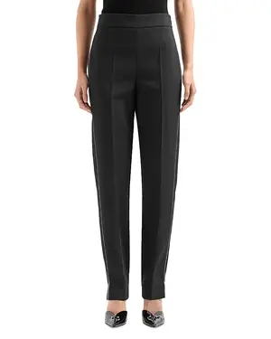 Emporio Armani Slim Leg Pants For Women