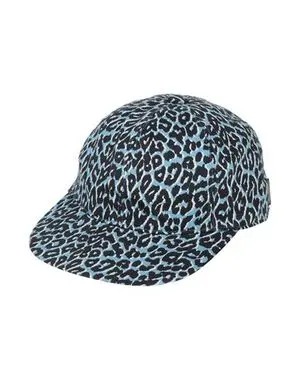 Borsalino Leopard-print Baseball Cap - Blue