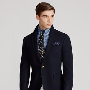 Ralph Lauren Polo Tailored Fit Cashmere Blazer - Navy Mb