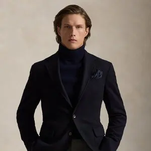Ralph Lauren Polo Tailored Fit Cashmere Blazer - Navy