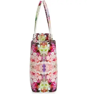 CHRISTIAN LOUBOUTIN Cabata Small Blooming Leather Tote