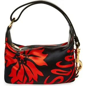 Sacai Floral Print Top Handle Bag