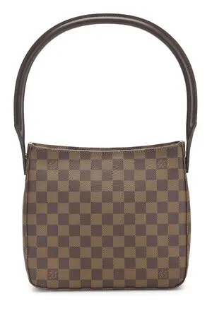 LOUIS VUITTON Damier Ebene Looping - Brown