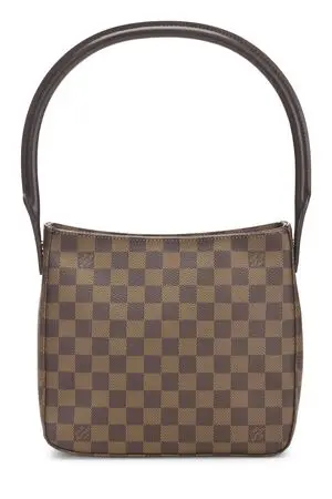 LOUIS VUITTON Damier Ebene Looping - Brown
