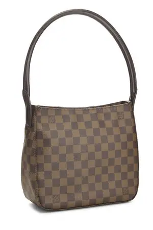 LOUIS VUITTON Damier Ebene Looping - Brown