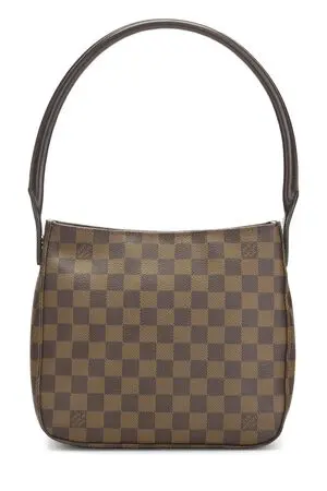 LOUIS VUITTON Damier Ebene Looping - Brown