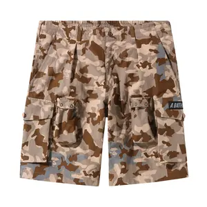 A BATHING APE Camouflage Multi-pocket Shorts