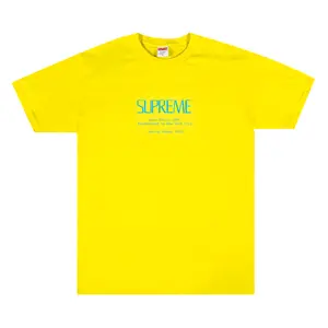 Supreme Anno Domini Tee - Yellow