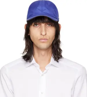 Zegna Technical Fabric Baseball Cap - Bl3