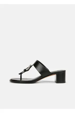 Vince Aubrey Leather Buckle Sandal