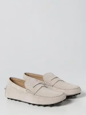 TOD'S Suede Loafers - Ice